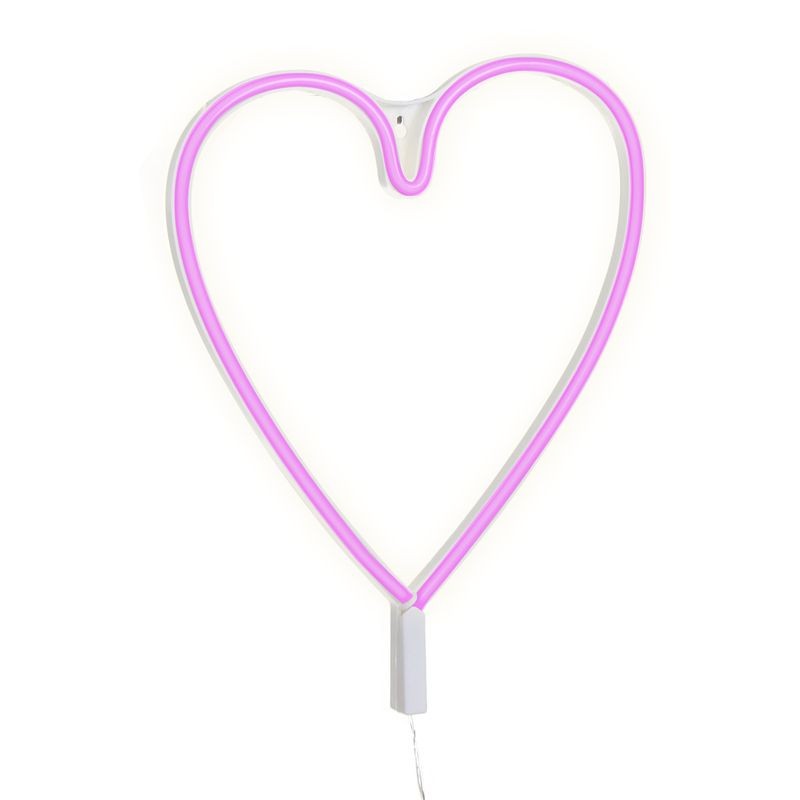 Mur Coeur Néon