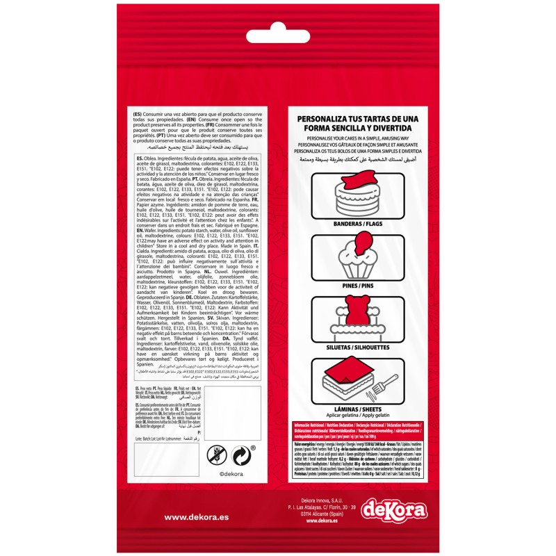 Wafer Cake Silhouette Avec Peppa Pig Design