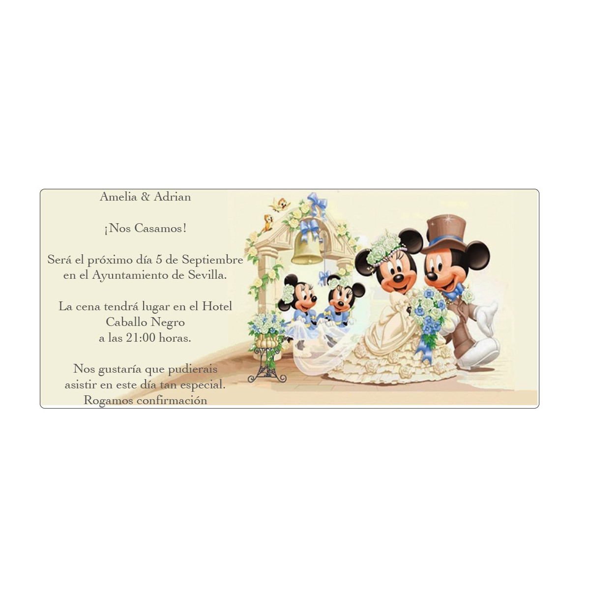 Invitation De Mariage Drôle