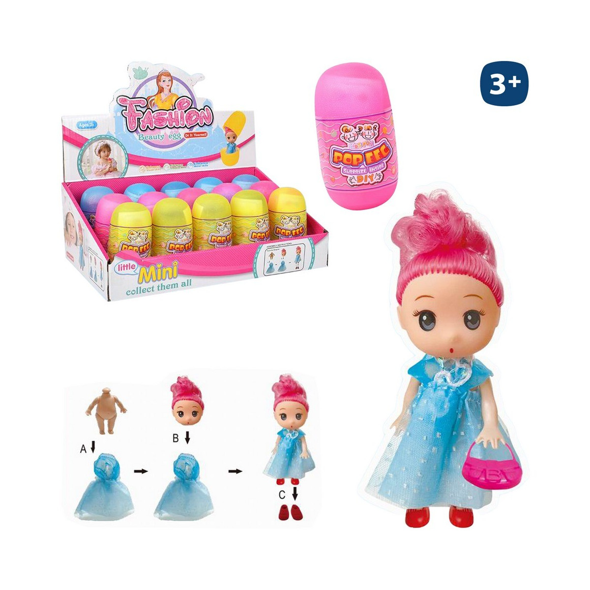 Mini Poupée Œuf Surprise
