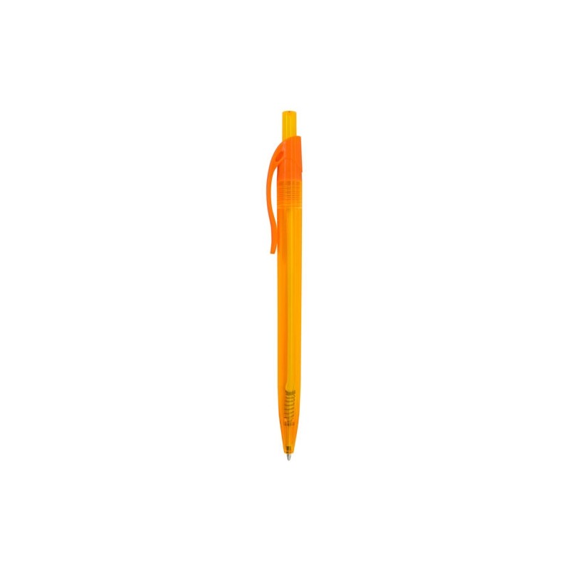 Stylo Transparent Avec Clip De Différentes Couleurs
