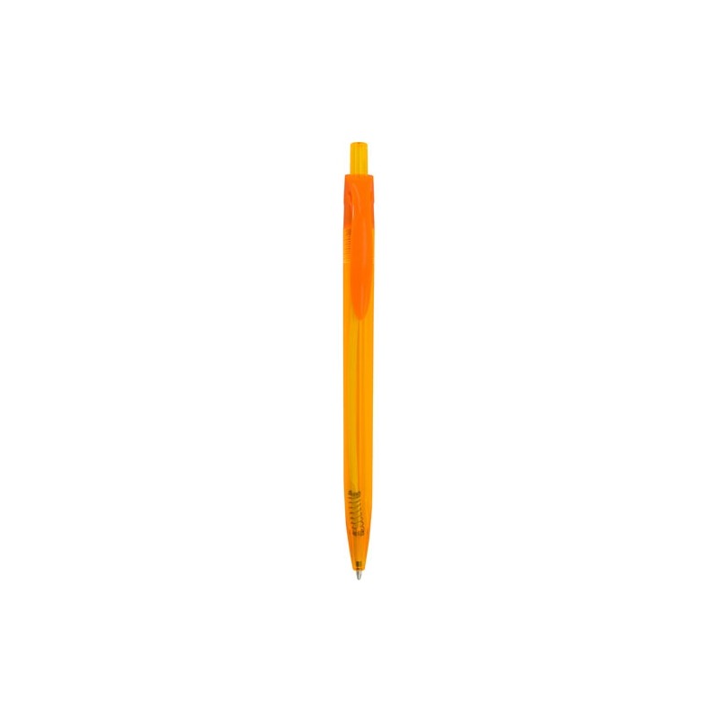 Stylo Transparent Avec Clip De Différentes Couleurs