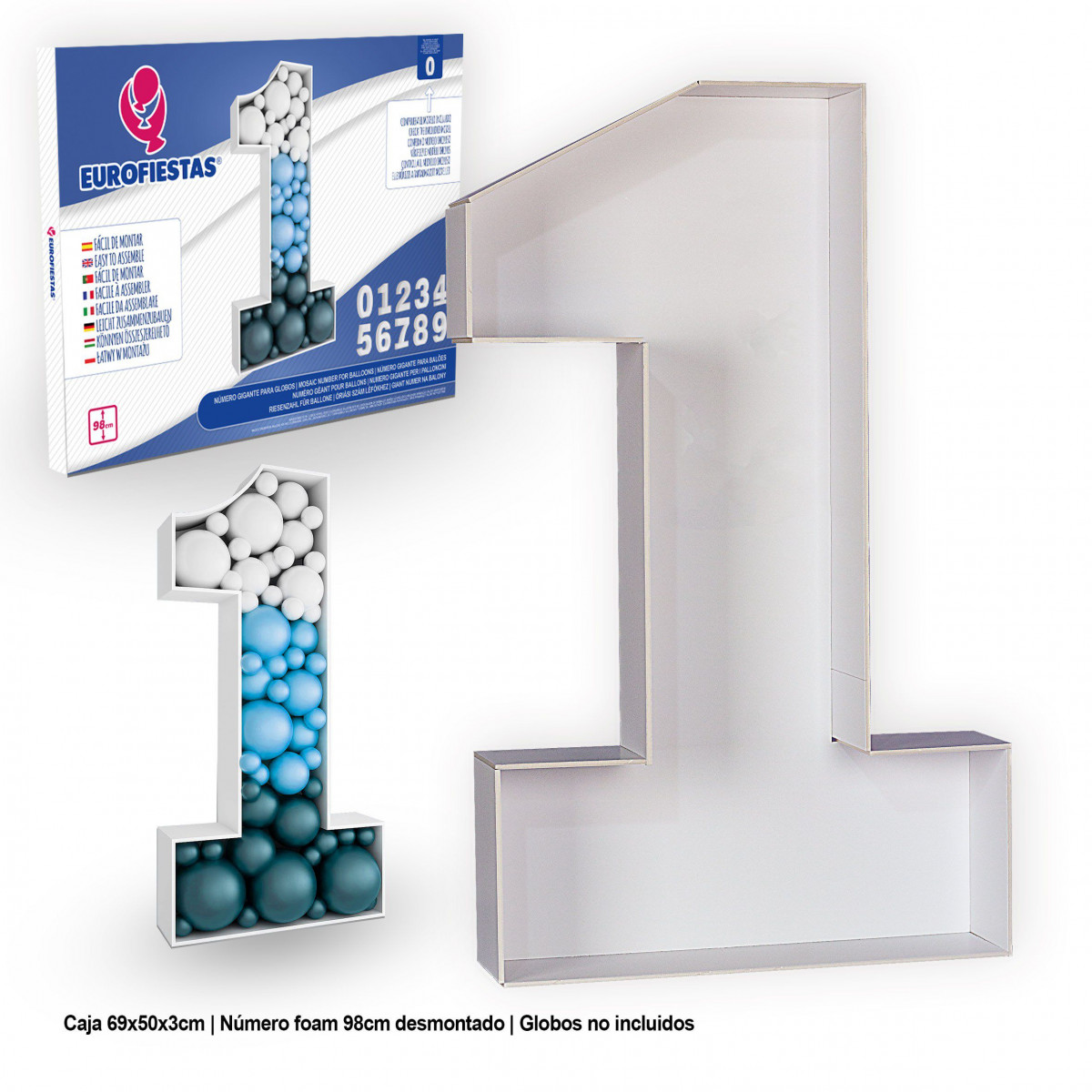 Structure En Mousse Pour Ballons Géants Numéro 5