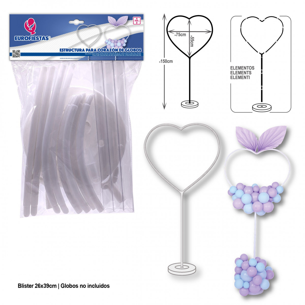 Structure Murale Ballon 16 Trous