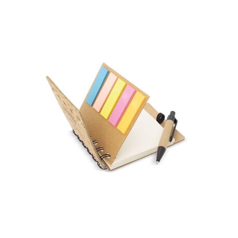 Carnet De Notes Personnalisé En Liège Avec Adhésif Religieux