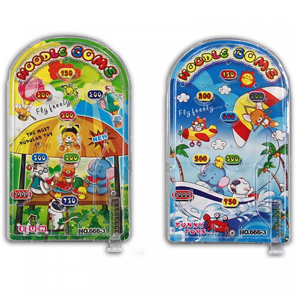 Mini Flipper Avec Des Dessins Pour Enfants