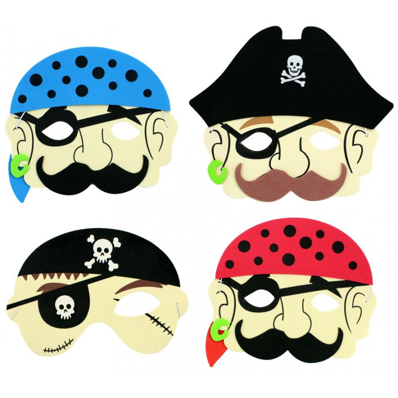 Masque De Pirate Pour Enfants Et Set D'écriture À Offrir