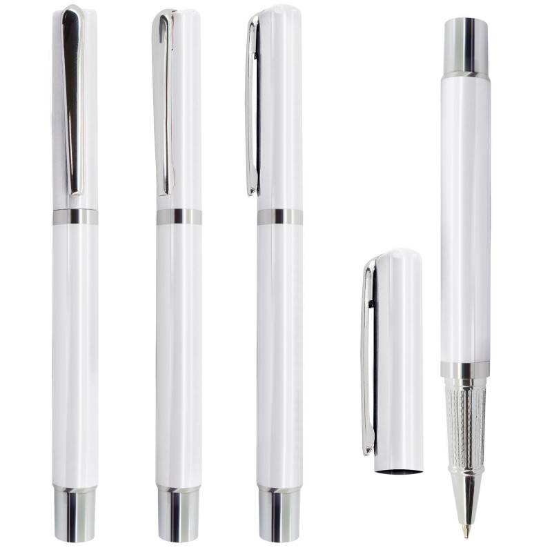 Stylo Métallique Personnalisé Avec Étui, Détail Élégant Pour Les Mariages