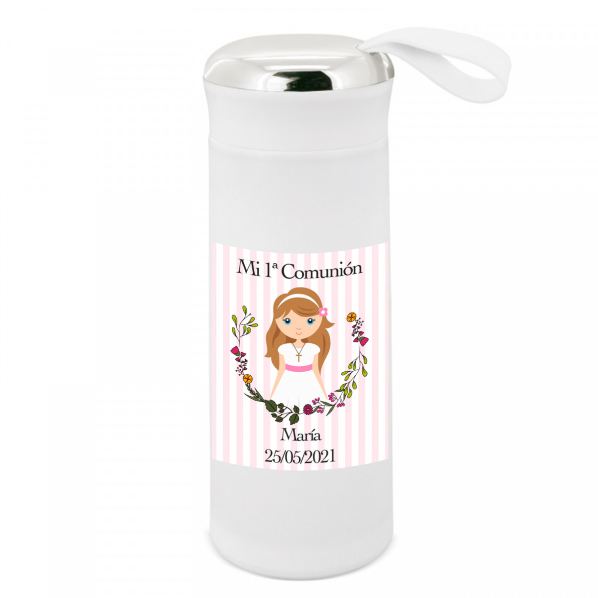 Pots En Verre Avec Paille