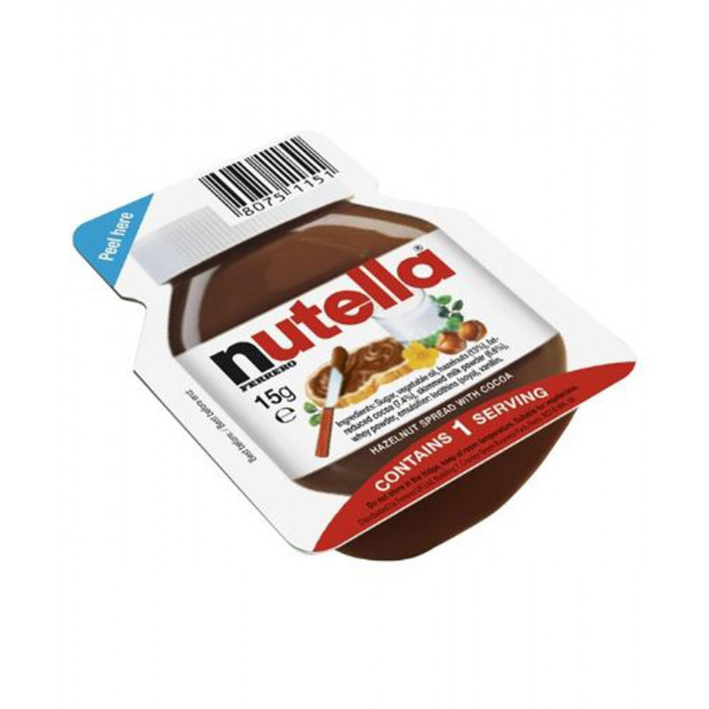 Nutella Individuelle Avec Cuillère En Biscuit Dans Un Sachet ...